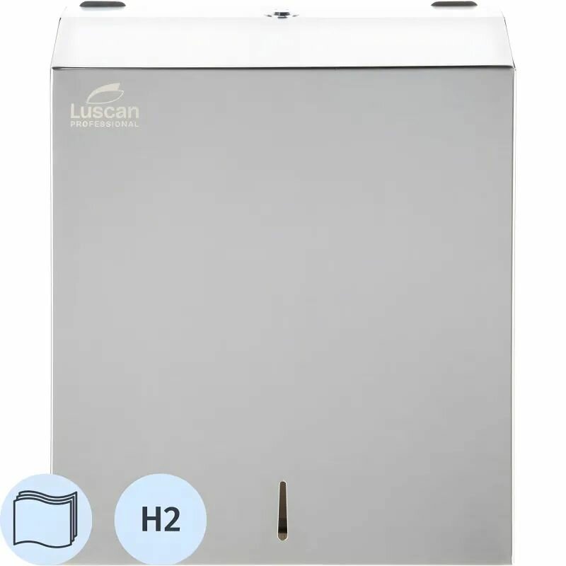 Диспенсер для полотенец листовых Luscan Professional металлический