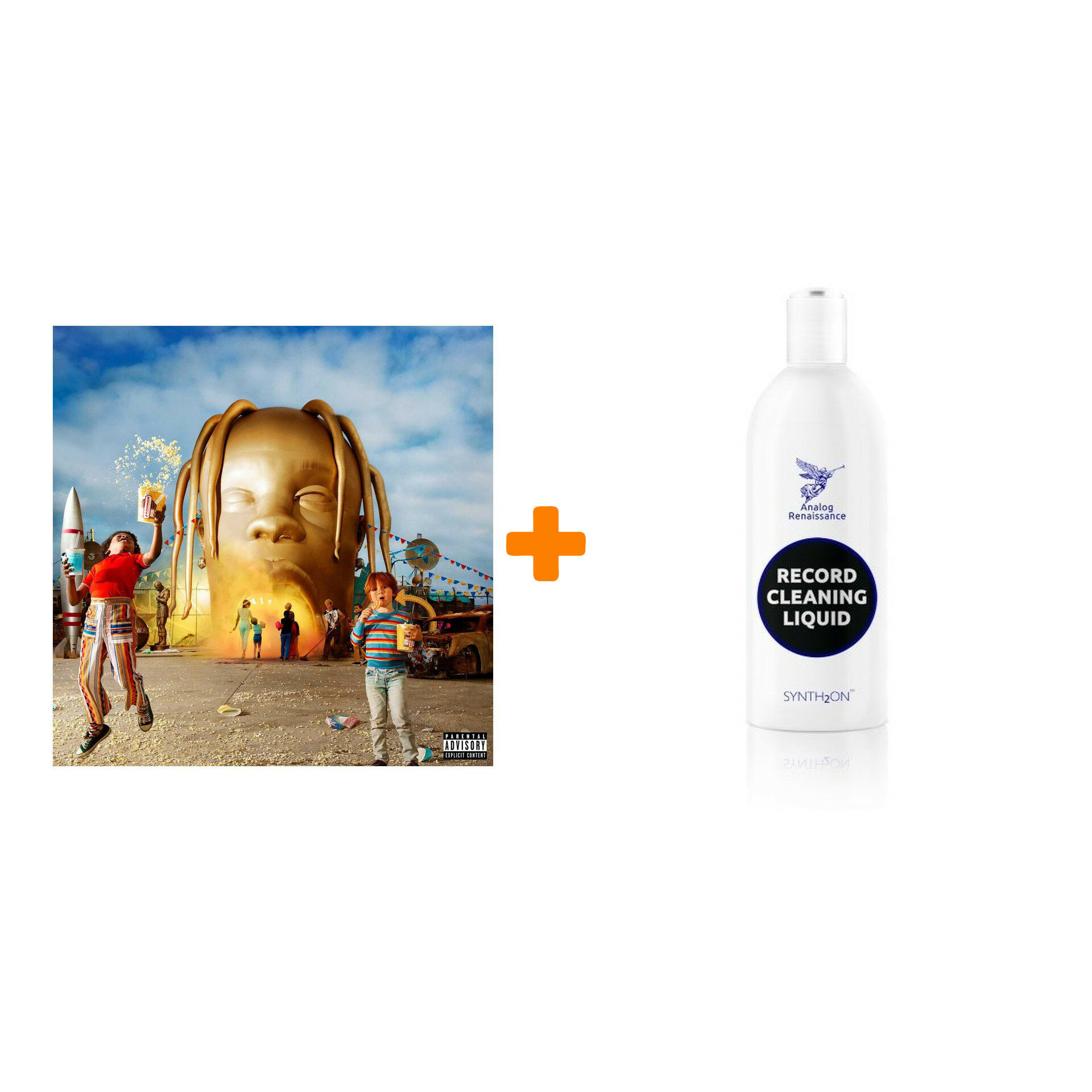 Scott Travis Astroworld 2LP + Жидкость моющая для чистки винила