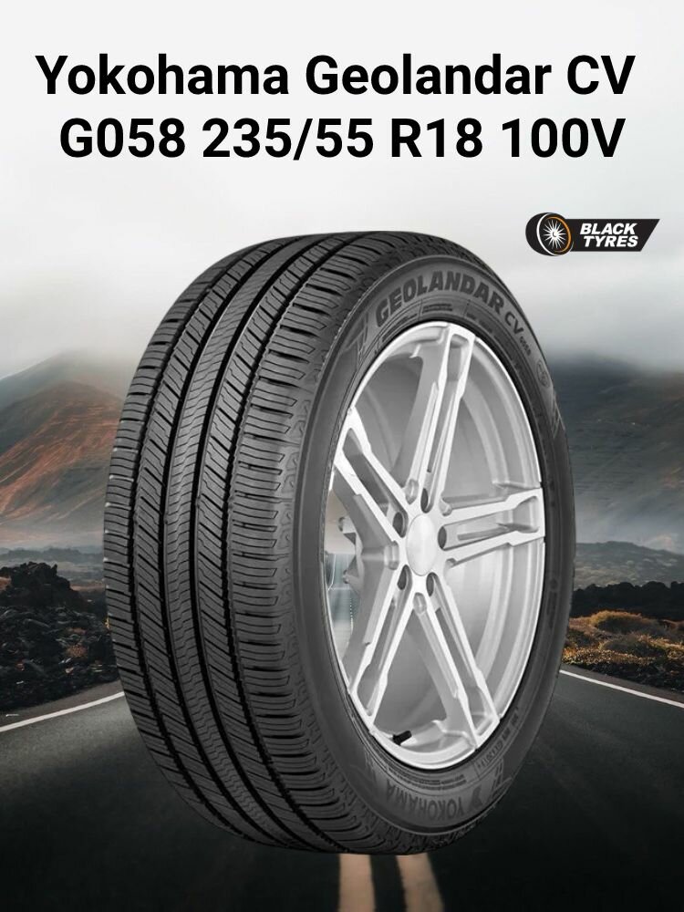Шины всесезонные Yokohama Geolandar CV G058 235/55 R18 100V