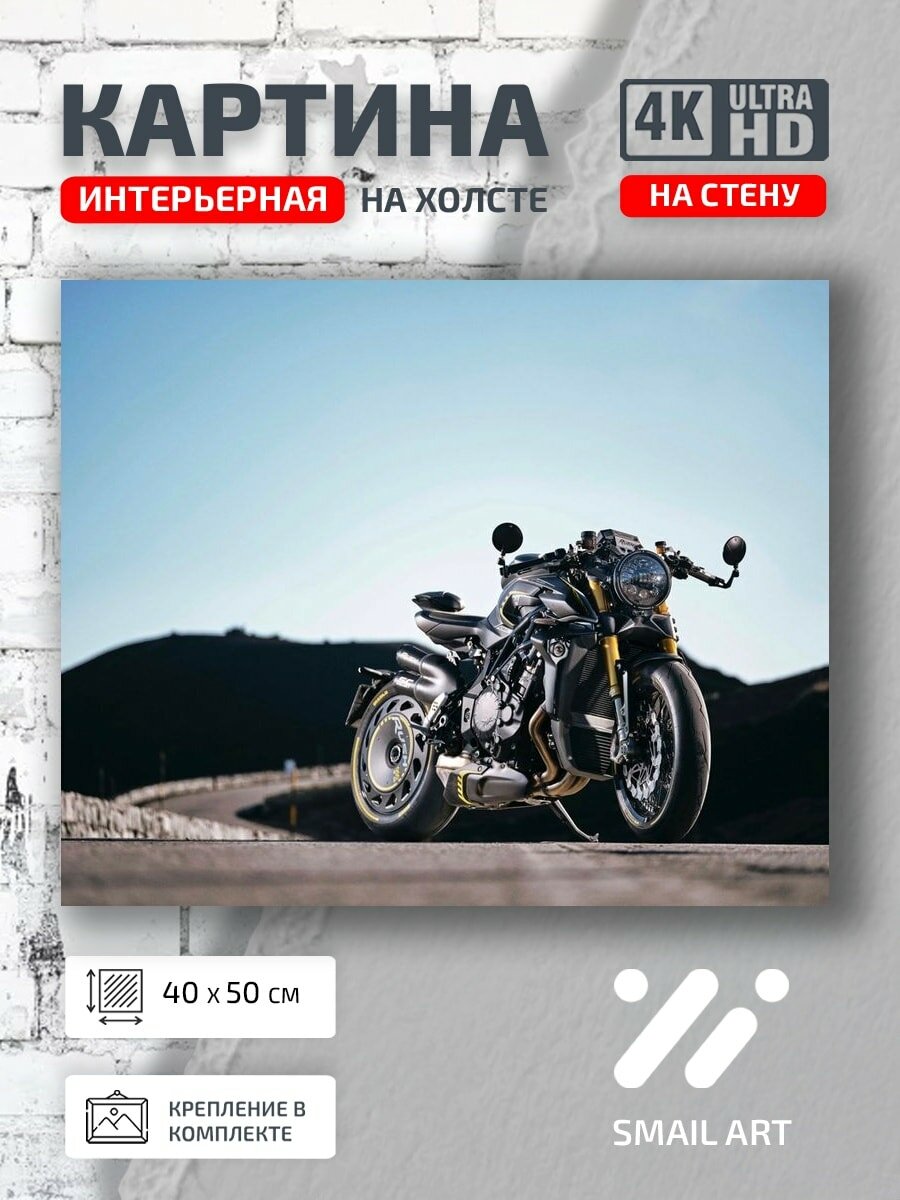 Картина на холсте интерьерная 40 на 50 на стену Rush Naked для офиса атмосфера