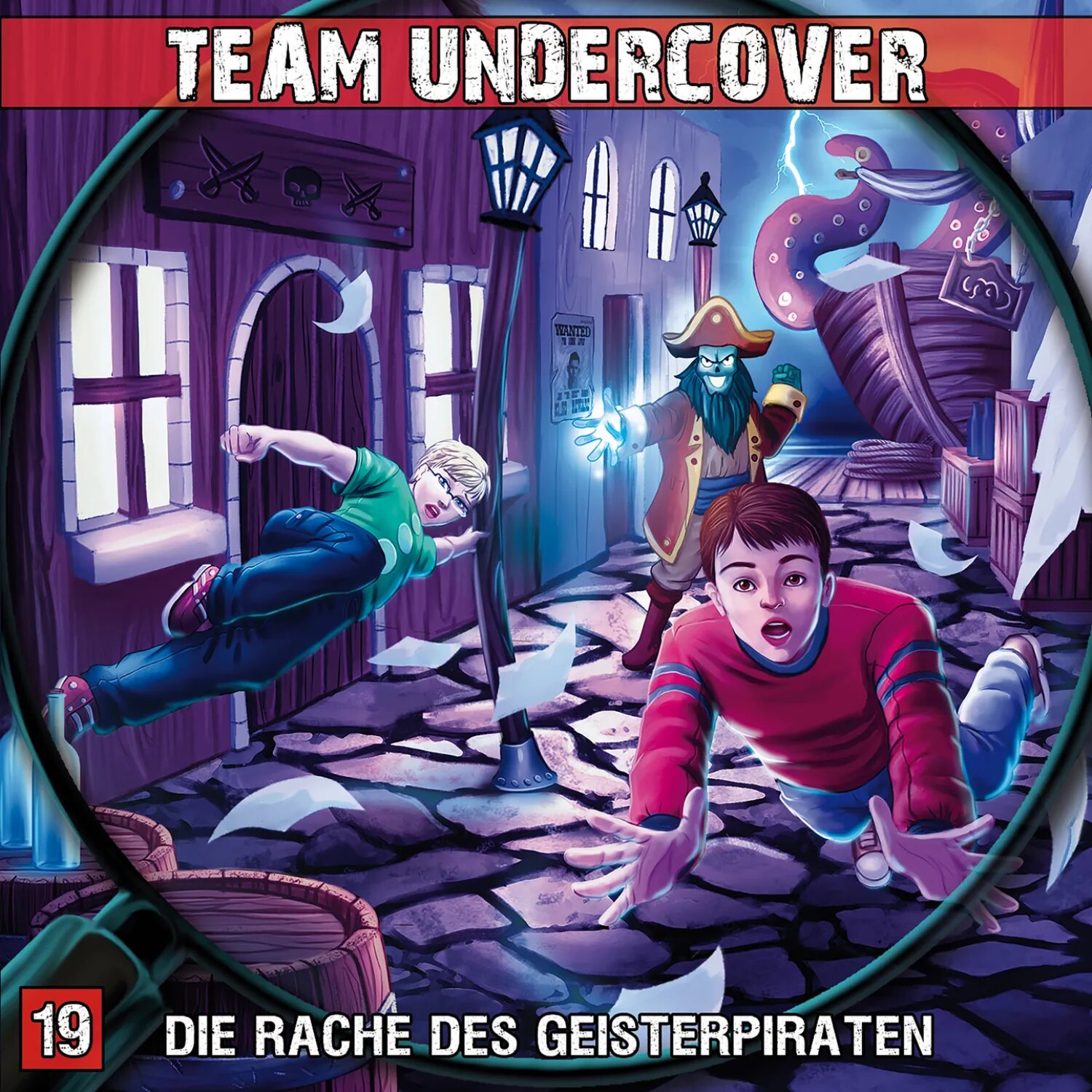 Team Undercover, Folge 19: Die Rache des Geisterpiraten [Аудиокнига]