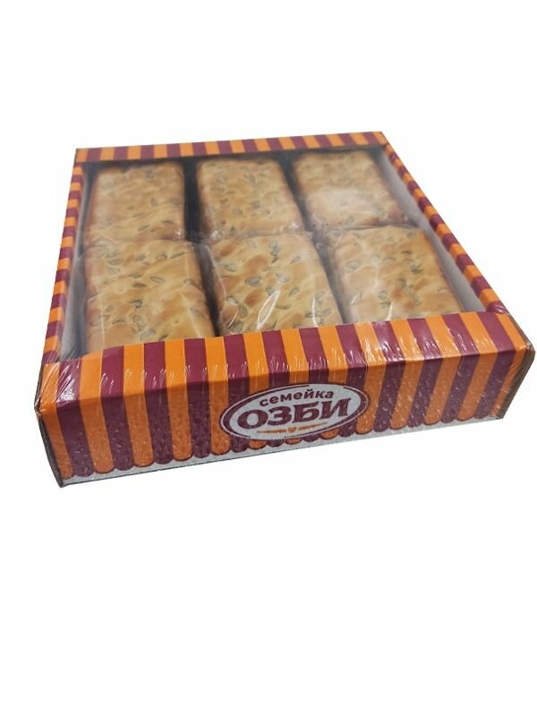 Печенье с семенами подсолнечника "Семейка озби", 340г