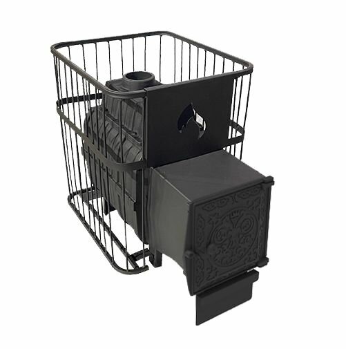 Печь чугунная для бани Воевода 20 лайт (ДТ-4 Сетка)