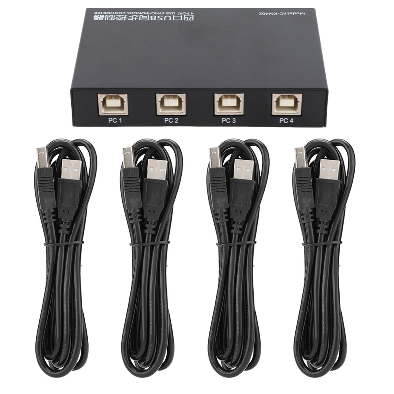 KC KM402 USB2.0 Четырех порта клавиатуры и синхронного контроллера мыши для Win Linux