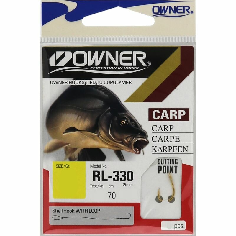 OWNER Поводок готовый RL-330 №6 9шт