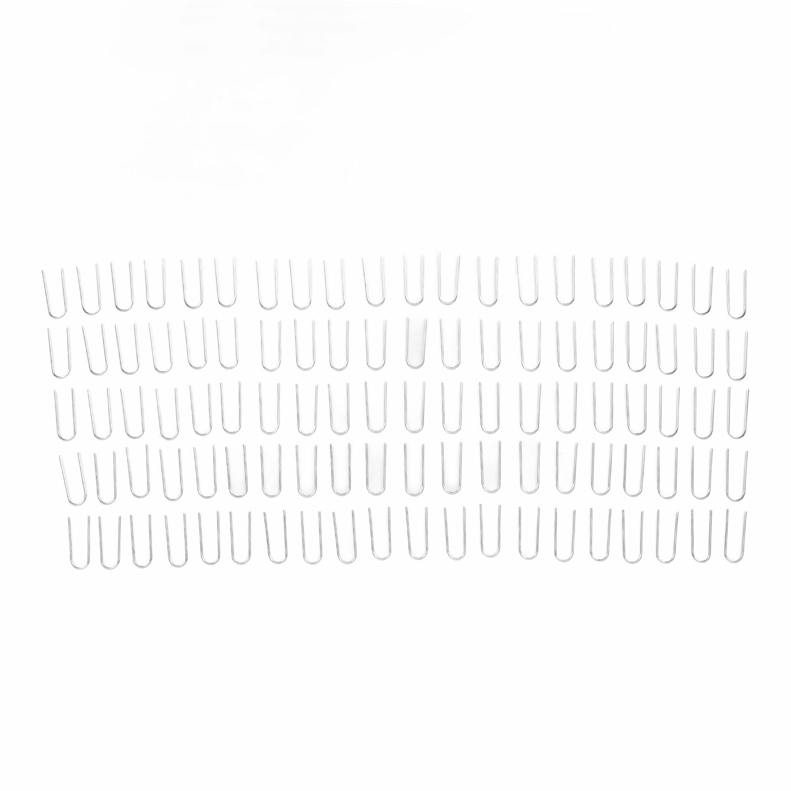 100 штук высокотемпературных никелевых колец для украшений и керамики, мини-подвесы для ожерелий и рукоделия