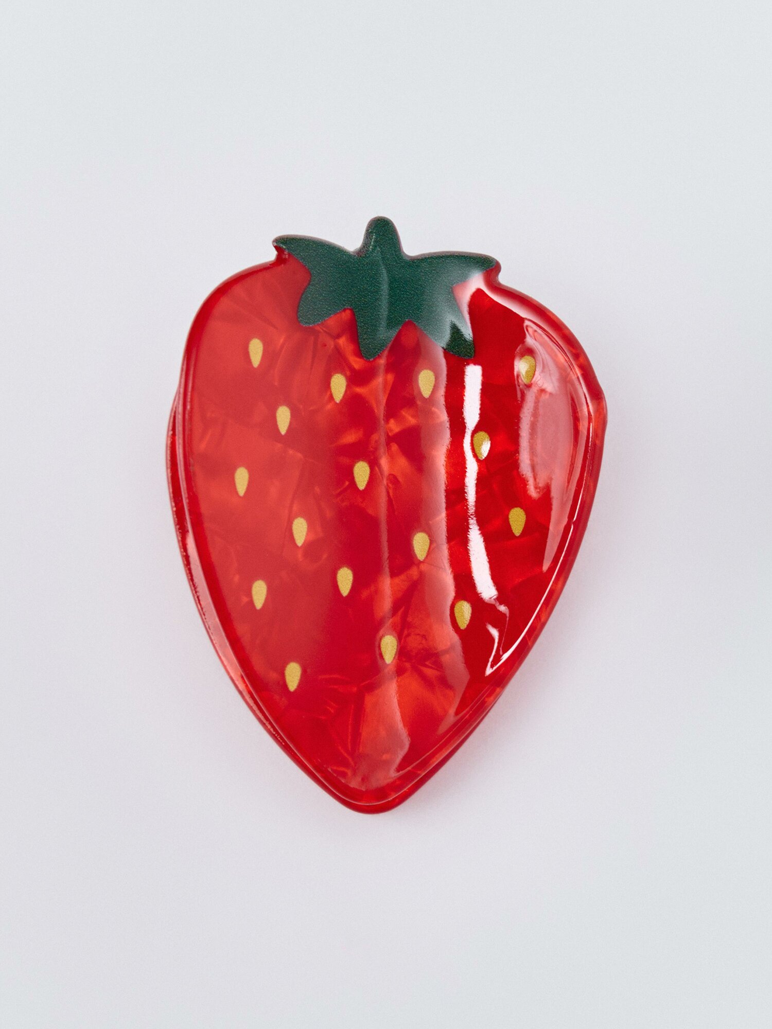 Заколка-крабик Sela, для девочек, разноцветный, металл/пластик