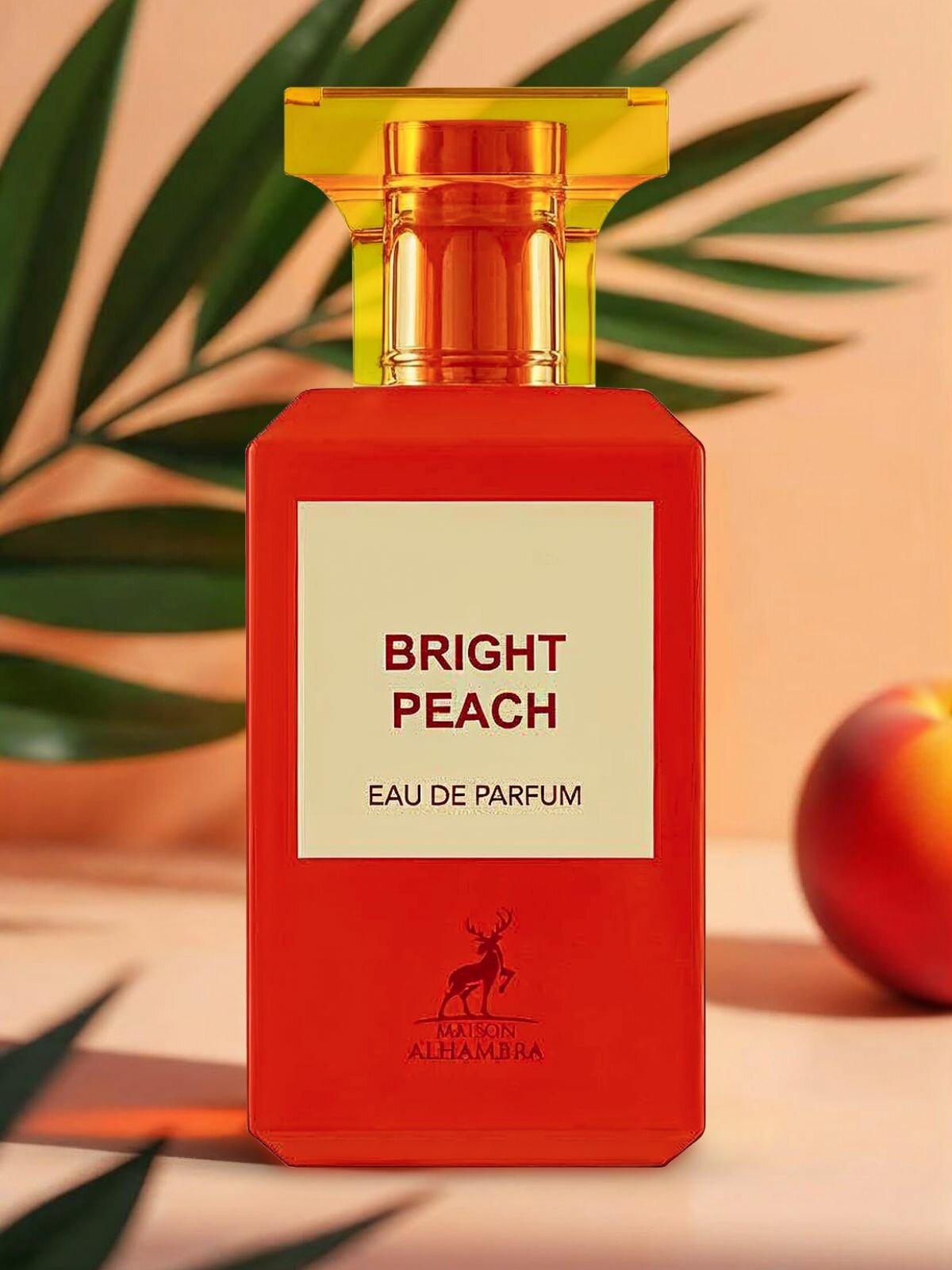Парфюмерная вода Maison Alhambra "Bright Peach", унисекс, 80 мл