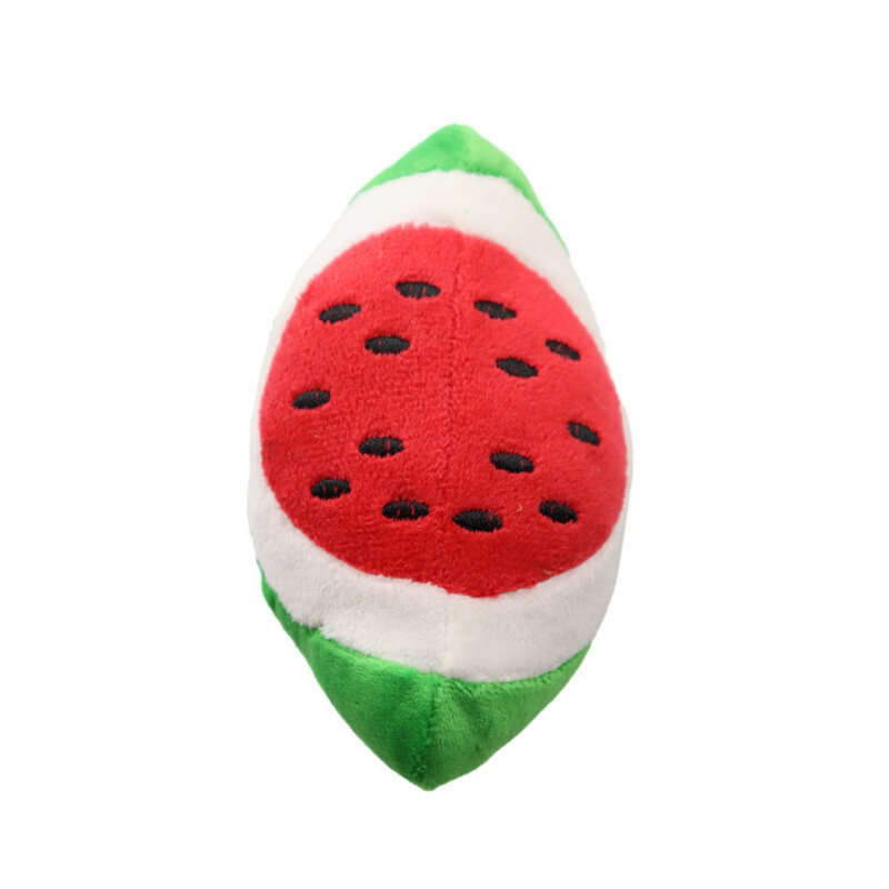 Pet плюшевые вокальные игрушки собака игрушка собака оптом Клубника Фрукты собака кошка игрушки Поставки оптом в