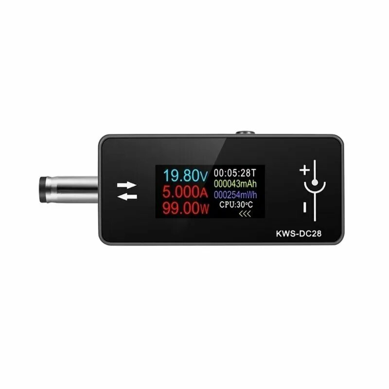 Вольтамперметр с цветным дисплеем 0.96 дюйма