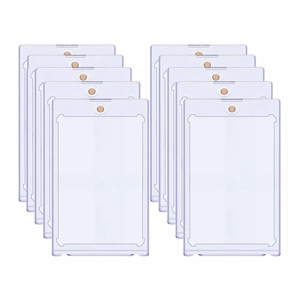 10 шт. 35PT Жесткий магнитный держатель для карточек Idol Photo Cards B