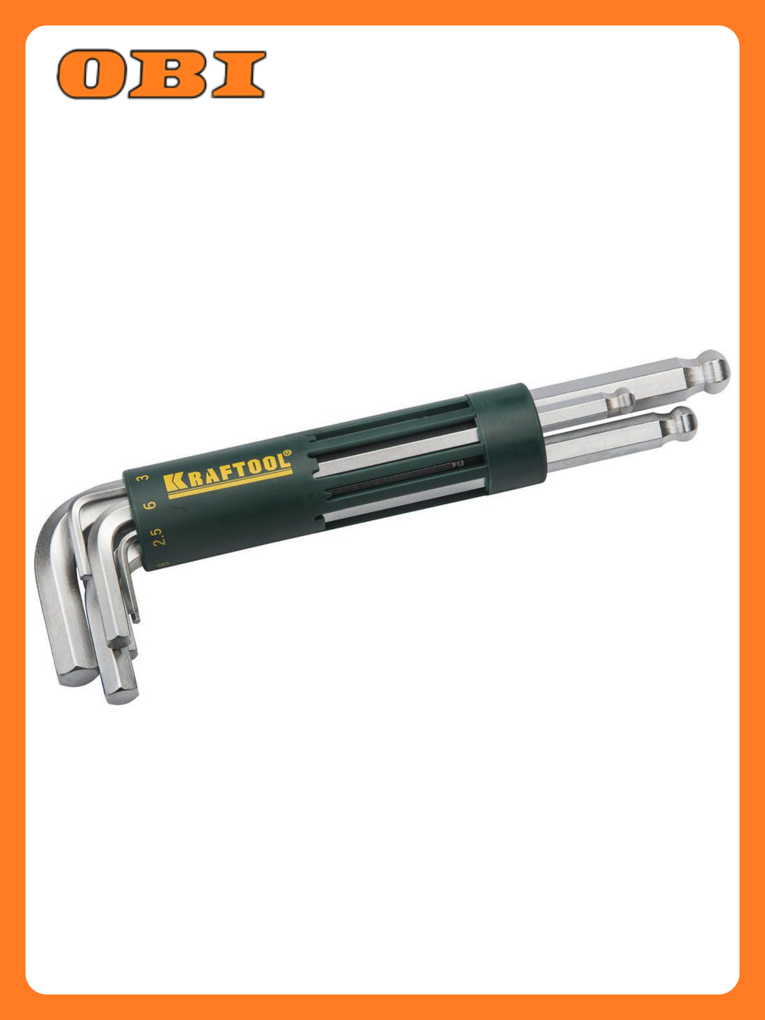 Набор ключей KRAFTOOL hex2-10 мм, 8 шт. (27431-2_z01)