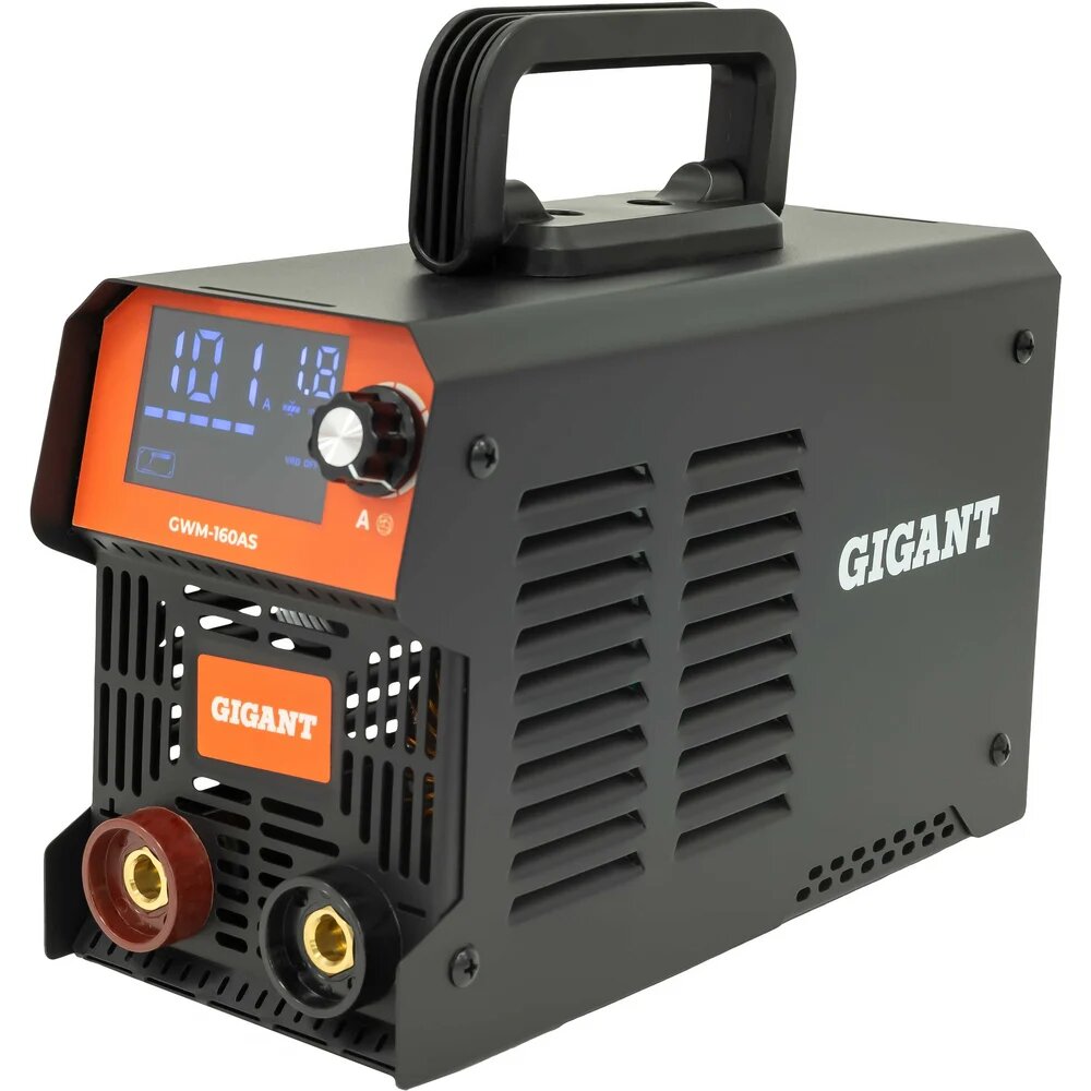 Инверторный сварочный аппарат Gigant GWM-160AS с цифровым дисплеем, функцией антизалипания и регулируемым горячим
