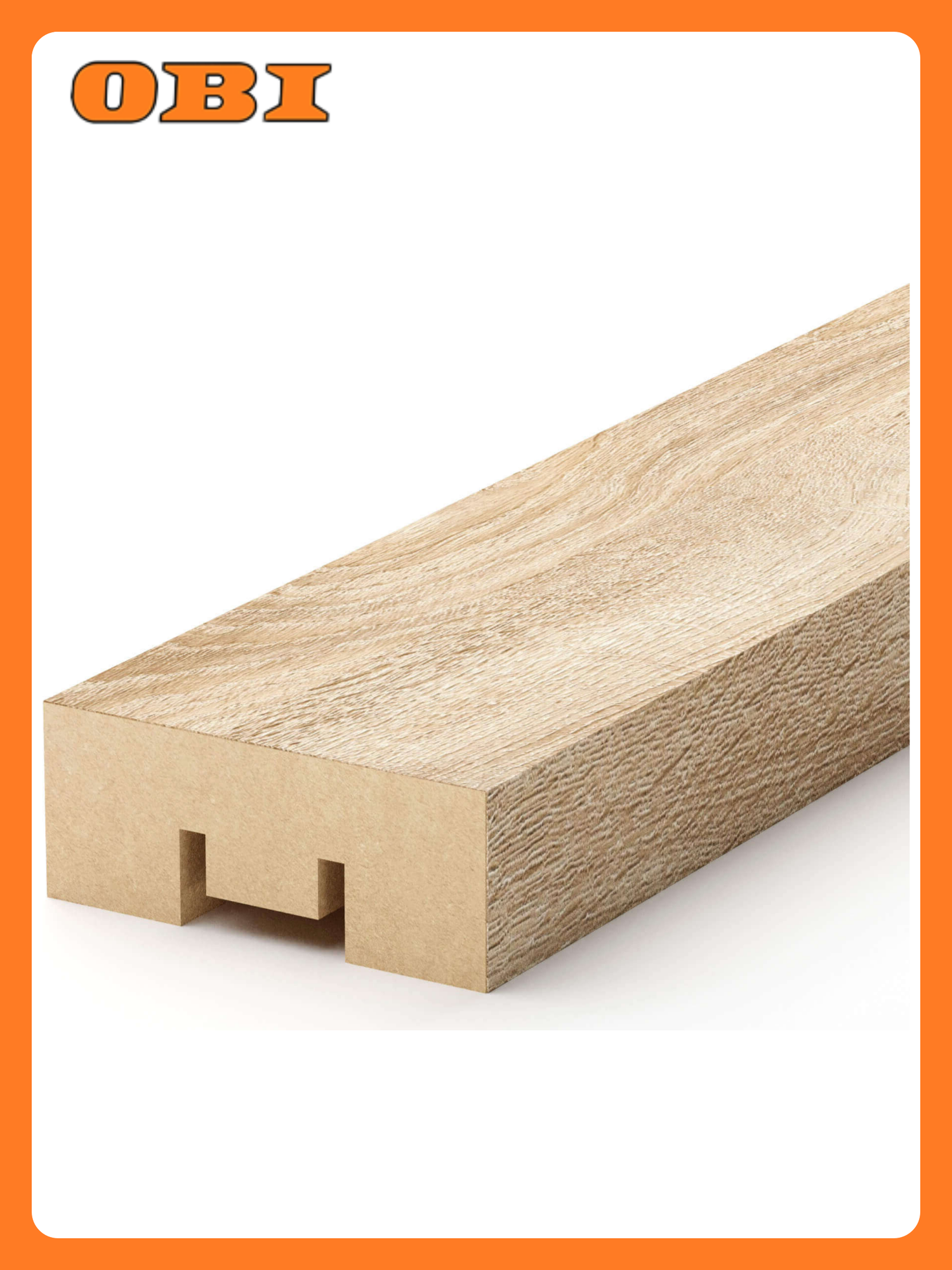 Интерьерная рейка МДФ STELLA Бриона сонома 16 мм 1 шт