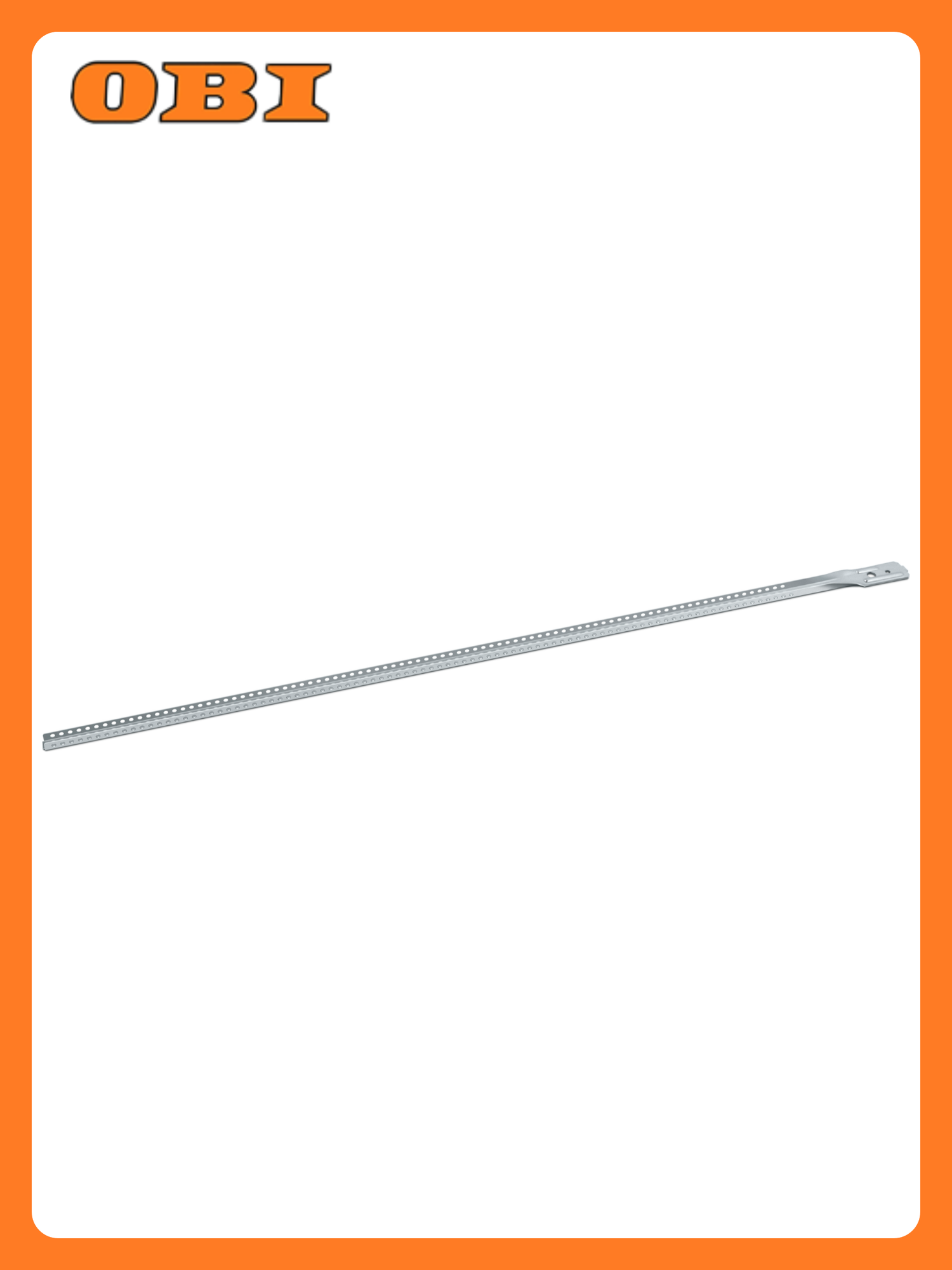 Удлинитель Кнауф-Нониус, для подвесных потолков, 1500мм, серебристый