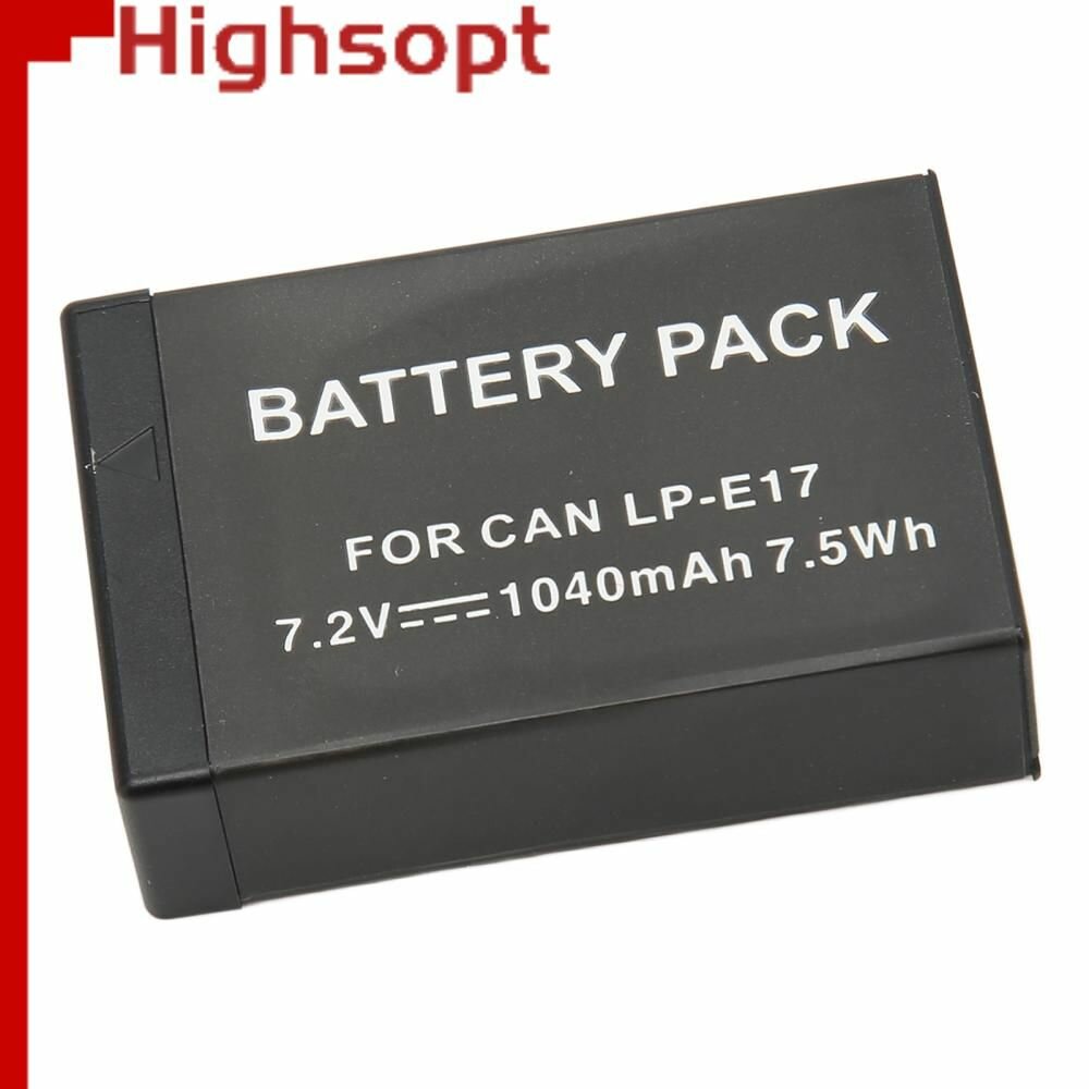 Батарея LP E17, совместимая, многофункциональная защита, для камер 200D II R10 RP 750D M6mark2 800D 850D 77D 760D M3 M5