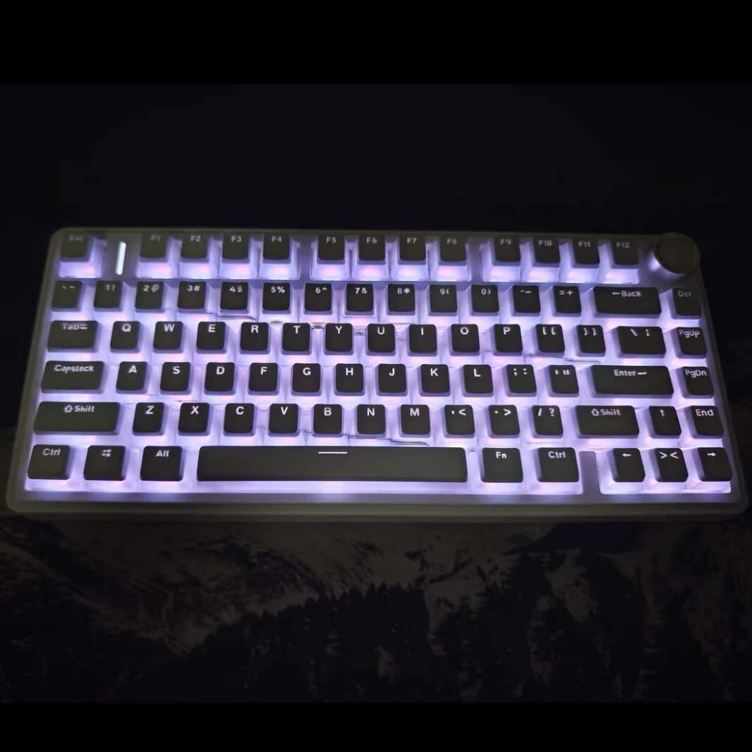 Кейкапы xtrfy k5 из PBT, тип «пудинг», для гейминга, совместимы с ATK68, Wooting60, Nano68, Fire68 Колпачки клавиш A75