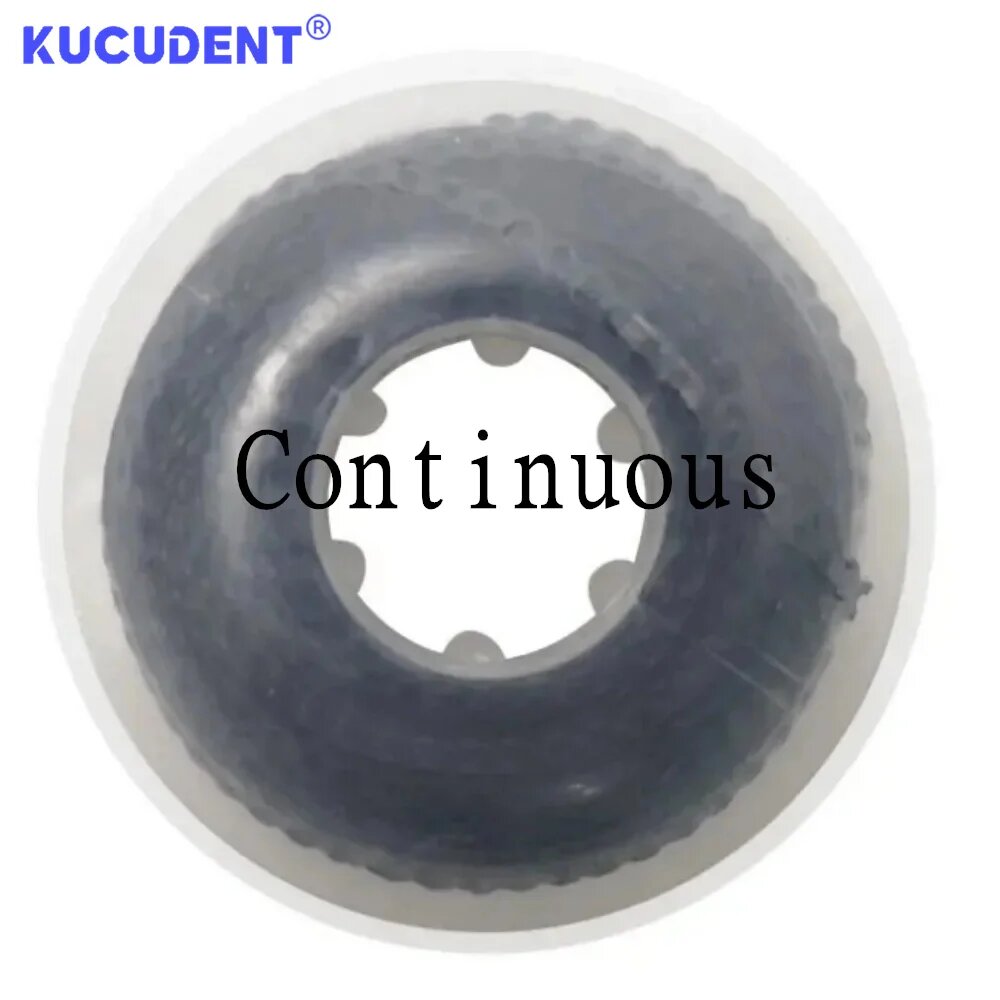 Силиконовая ортодонтическая цепь для брекетов KUCUDENT, Черный Closed 9