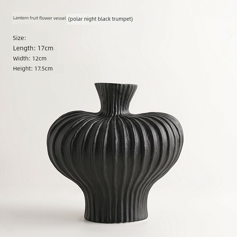 Керамическая ваза в стиле ваби-саби, украшения для дома, украшения для гостиной, кабинета, универсальное сосуд для