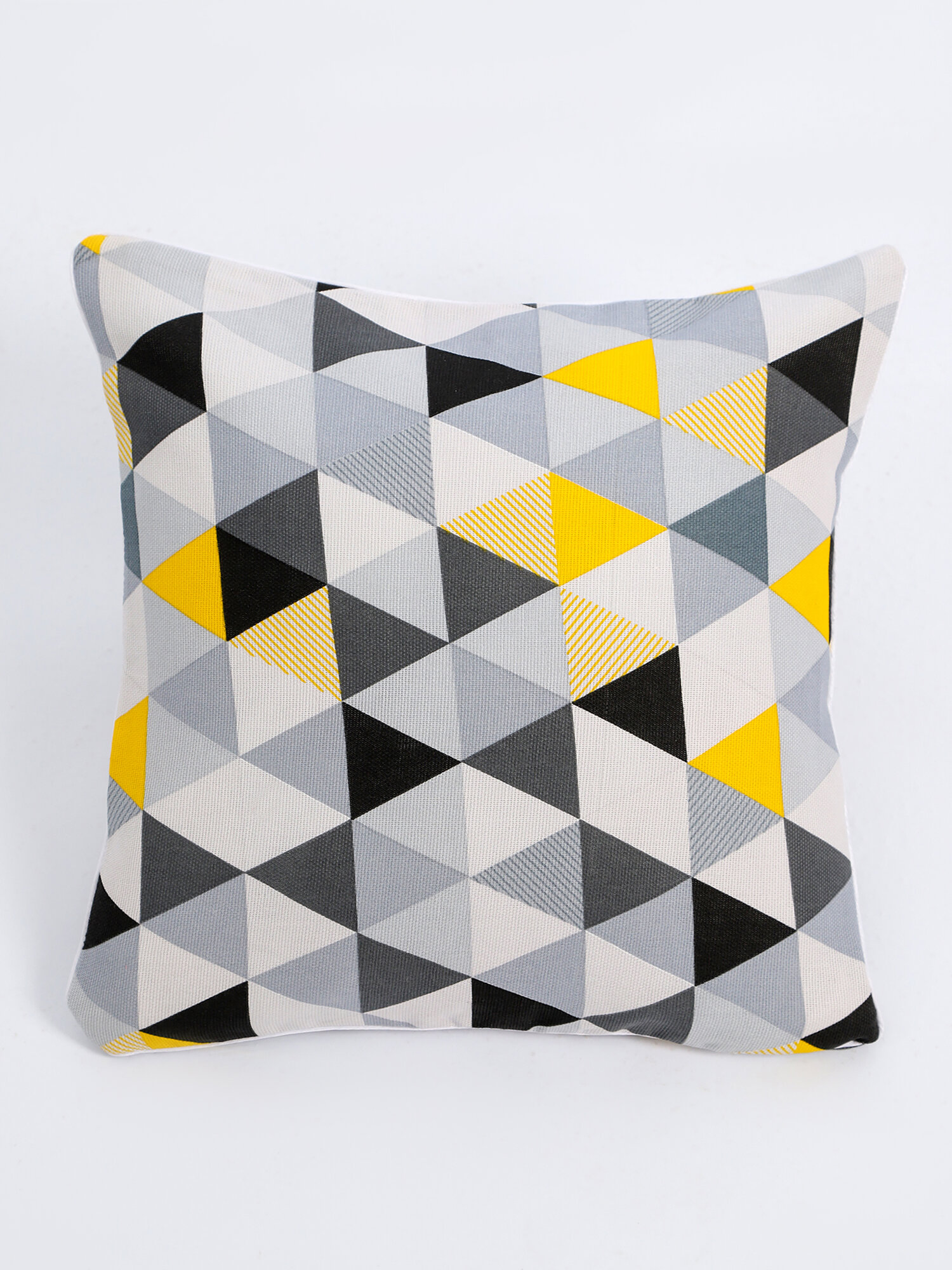 Подушка декоративная Lizzy Home 50х50 рогожка хлопок 100% на молнии