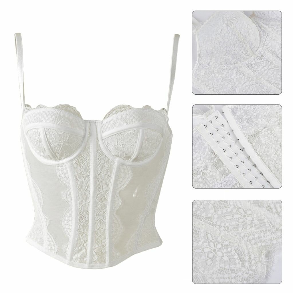 Сетчатый двойной слинг с чашечкой ladies tube top body sculpting top-S