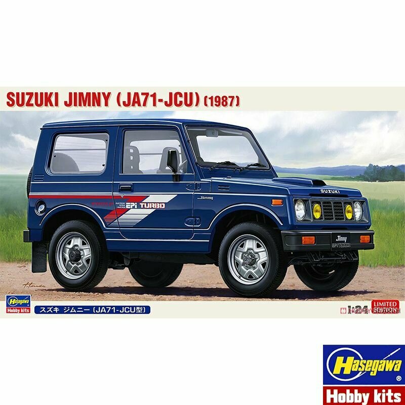 Сборная модель Машинка Hasegawa-20703 1/24 Suzuki Jimny JA71-JCU Type 1987 car model kit