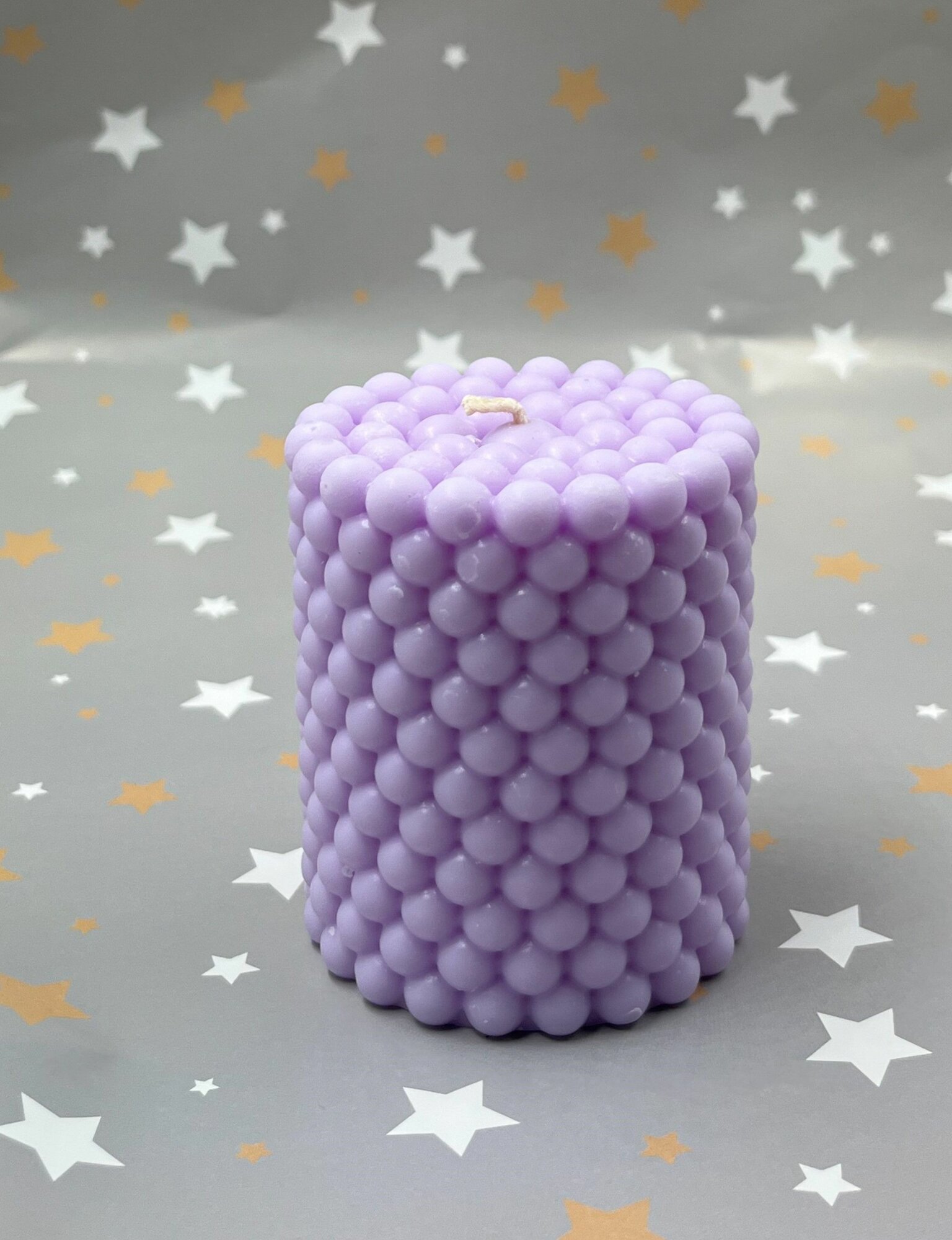 Свеча Столбик Бусины Бабл