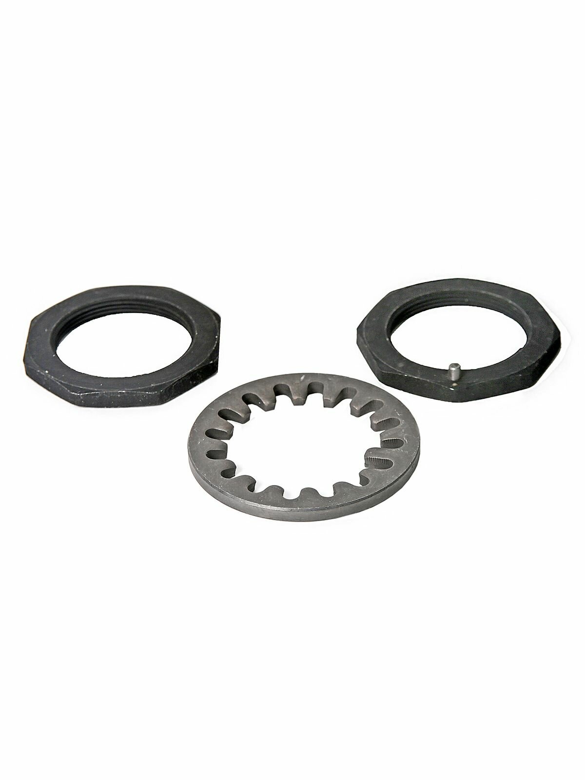 Гайка подшипника задней ступицы Г-3302,2217 (гайка наруж. внутр, шайба зам.)