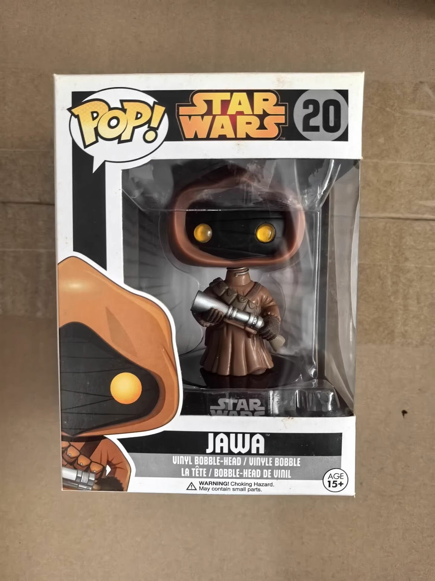 ! Star Wars. Джава (Jawa) с бластером, виниловая фигурка №20