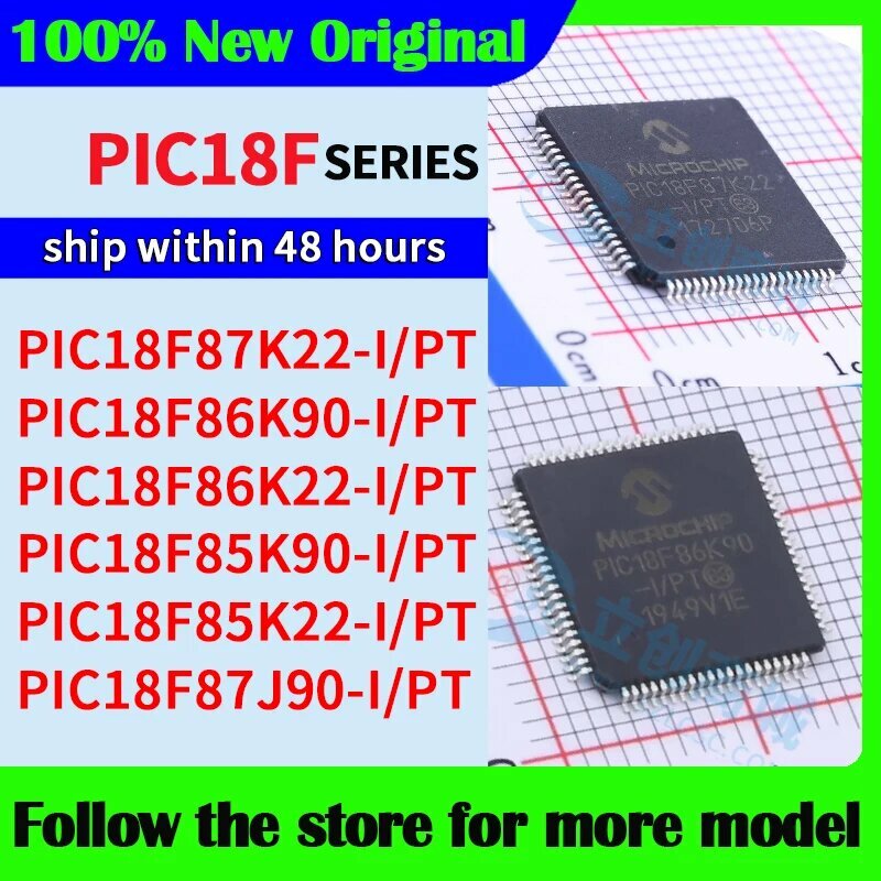 Наборы микроконтроллеров PIC PIC18F86K90-I PT