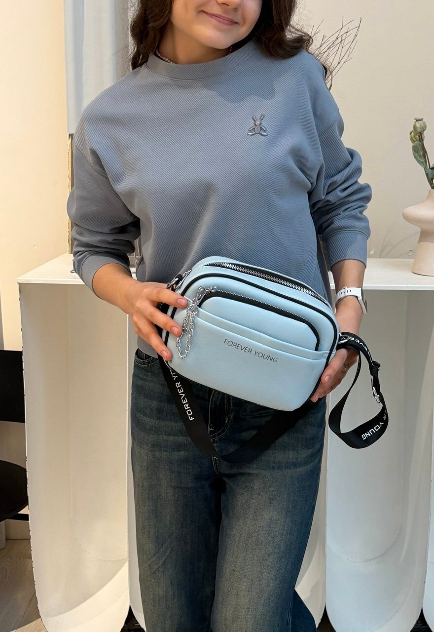 Сумка кросс-боди Кросс-боди с текстильным ремнем