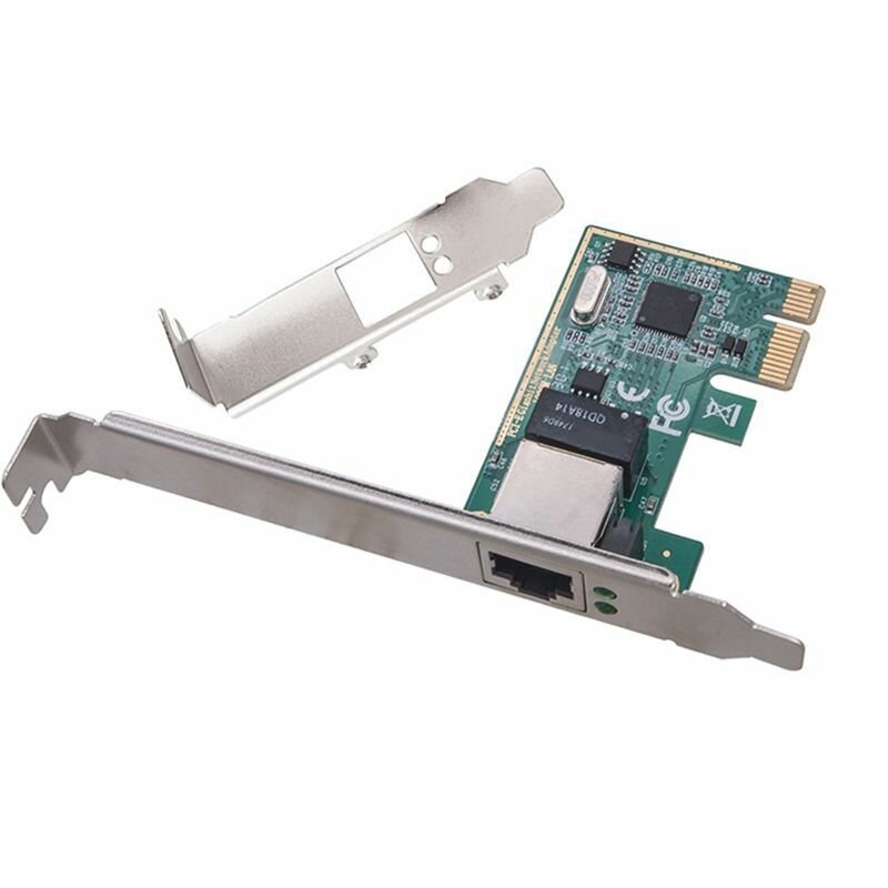 1000 Мбит/с Гигабитный Ethernet PCI Express PCIE Сетевая карта 10/100/1000M RJ45 LAN Адаптер Конвертер Сетевой контроллер