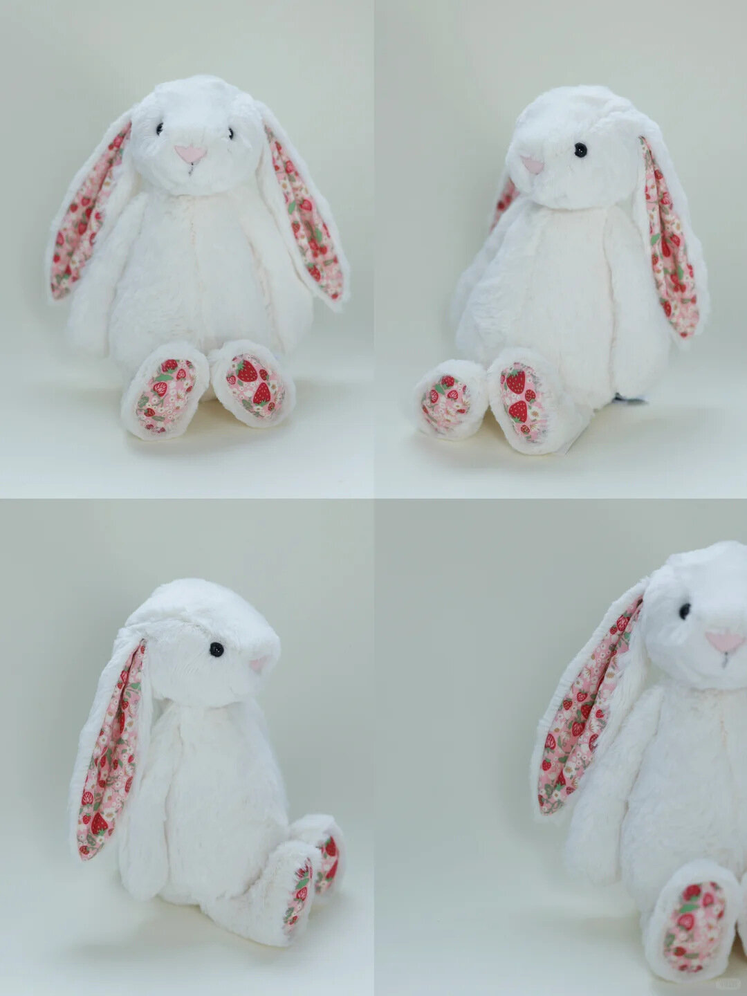Jcjellycat Высокая версия 1:1 --- Серия Shy Bonnie Rabbit Сердце Бонни Кролик Золотая этикетка Цветочный плюш