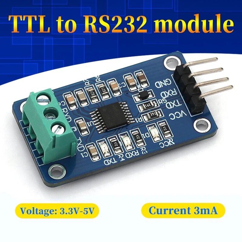Модуль TTL в RS232/UART в 232/преобразование последовательного порта/источник питания 3,3 или 5 1pcs