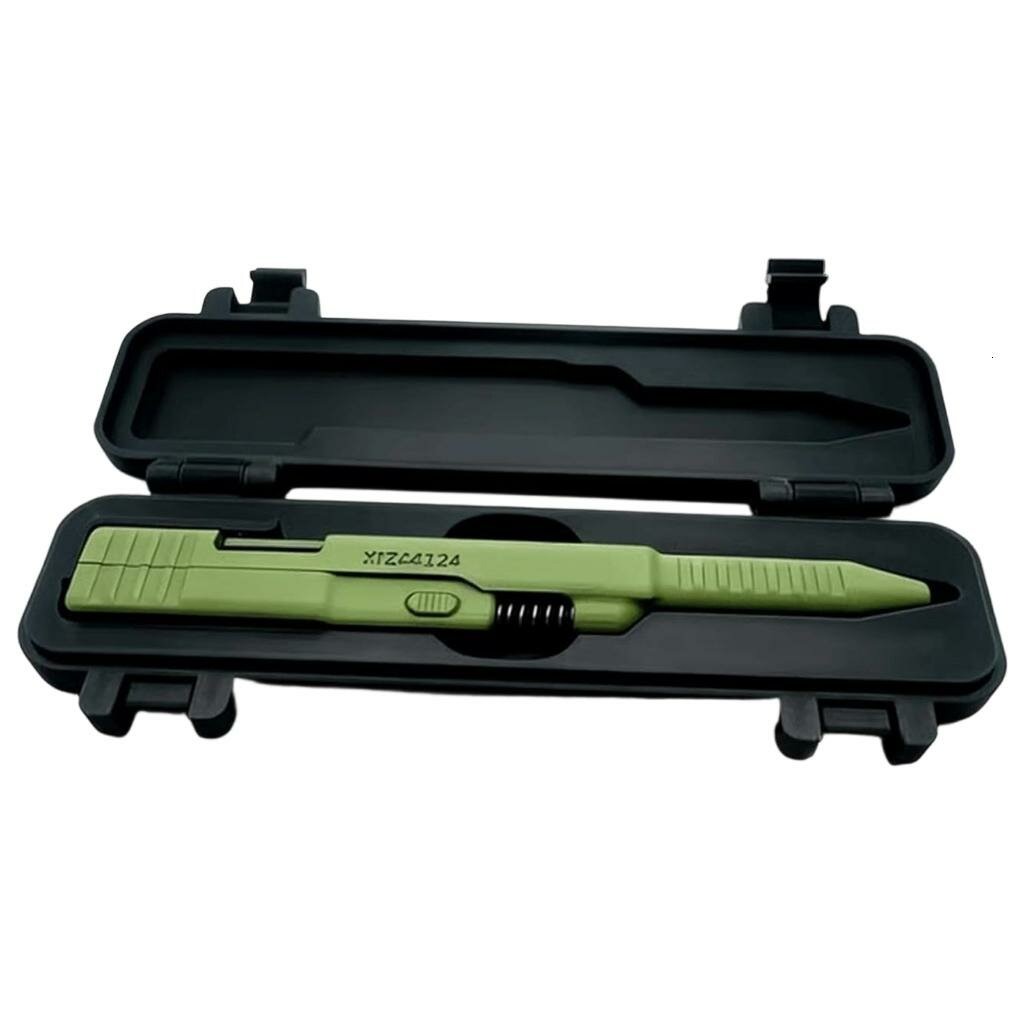 Стратегическая ручка коллекционера с 3D-печатью и гелевыми чернилами, Зеленый