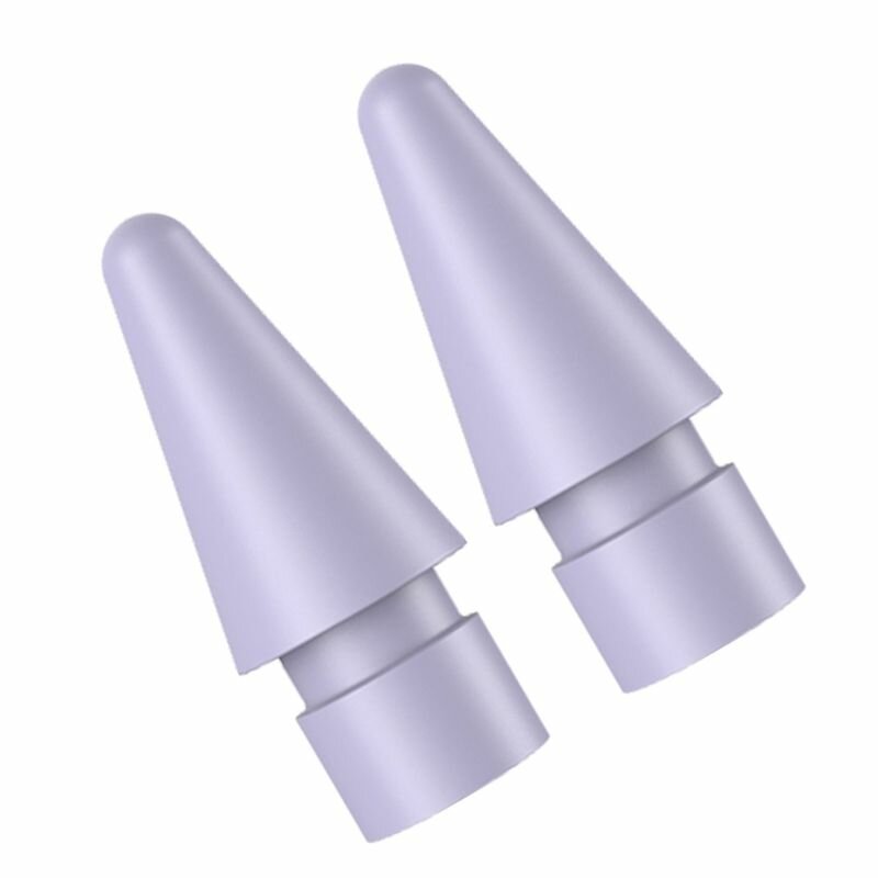2 Наконечника стилуса Apple Pencil 1-го поколения 2-го поколения-фиолетовый