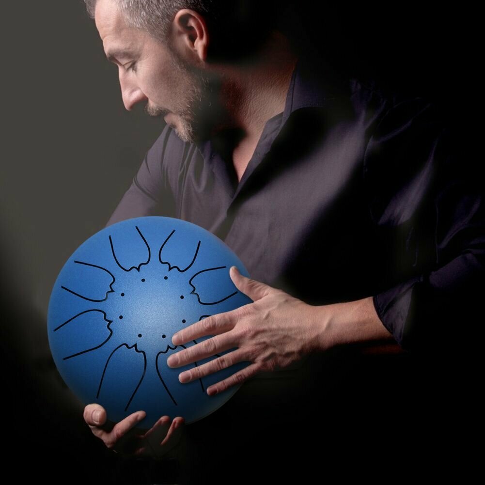 Музыкальный инструмент для йоги и медитации: стальной барабан 6 , 8 нот