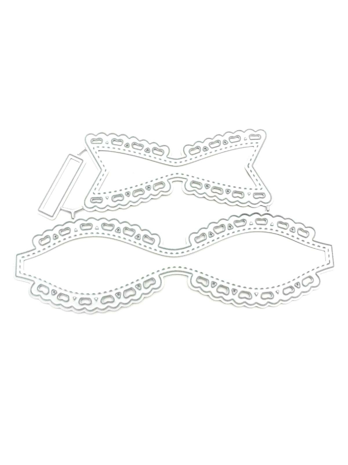 Бант резка умирает металл трафарет скрапбукинг ремесло декор для дома фестиваль