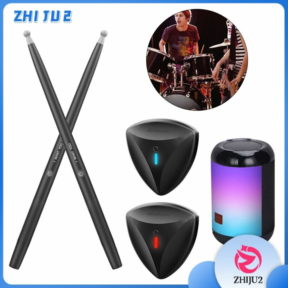 Электронная барабанная установка. Bluetooth-динамик. Ножная педаль. Барабанные палочки