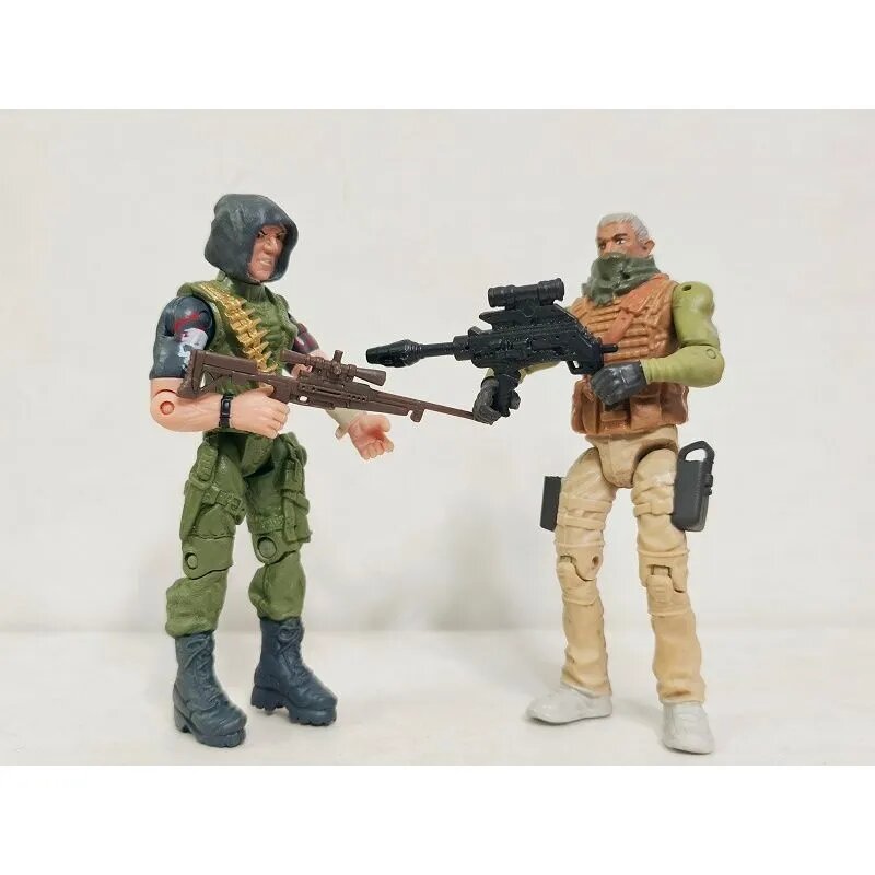 2шт 3.75 дюйма Lanard корпус спецназ с аксессуарами 01