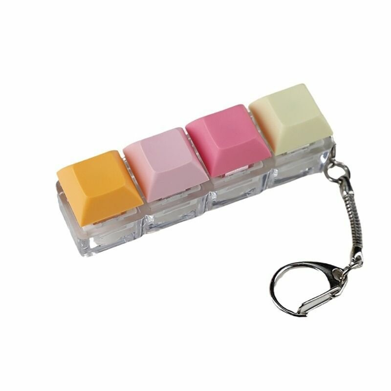 Механические переключатели клавиатуры, брелок-тестер, игрушка для снятия стресса, профессиональный колпачок