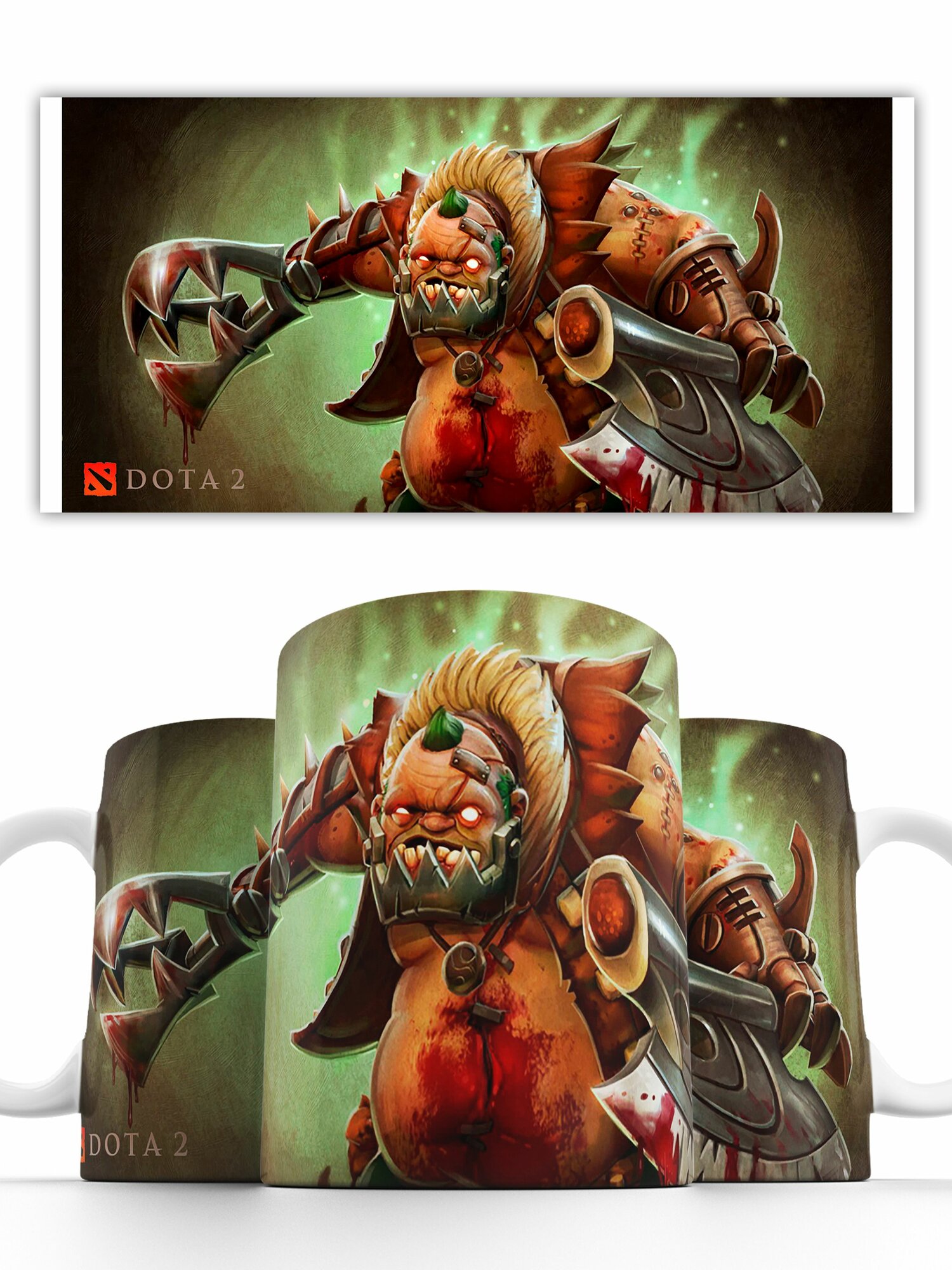 Кружка Дота 2 Пудж Dota 2 Pudge 330 мл