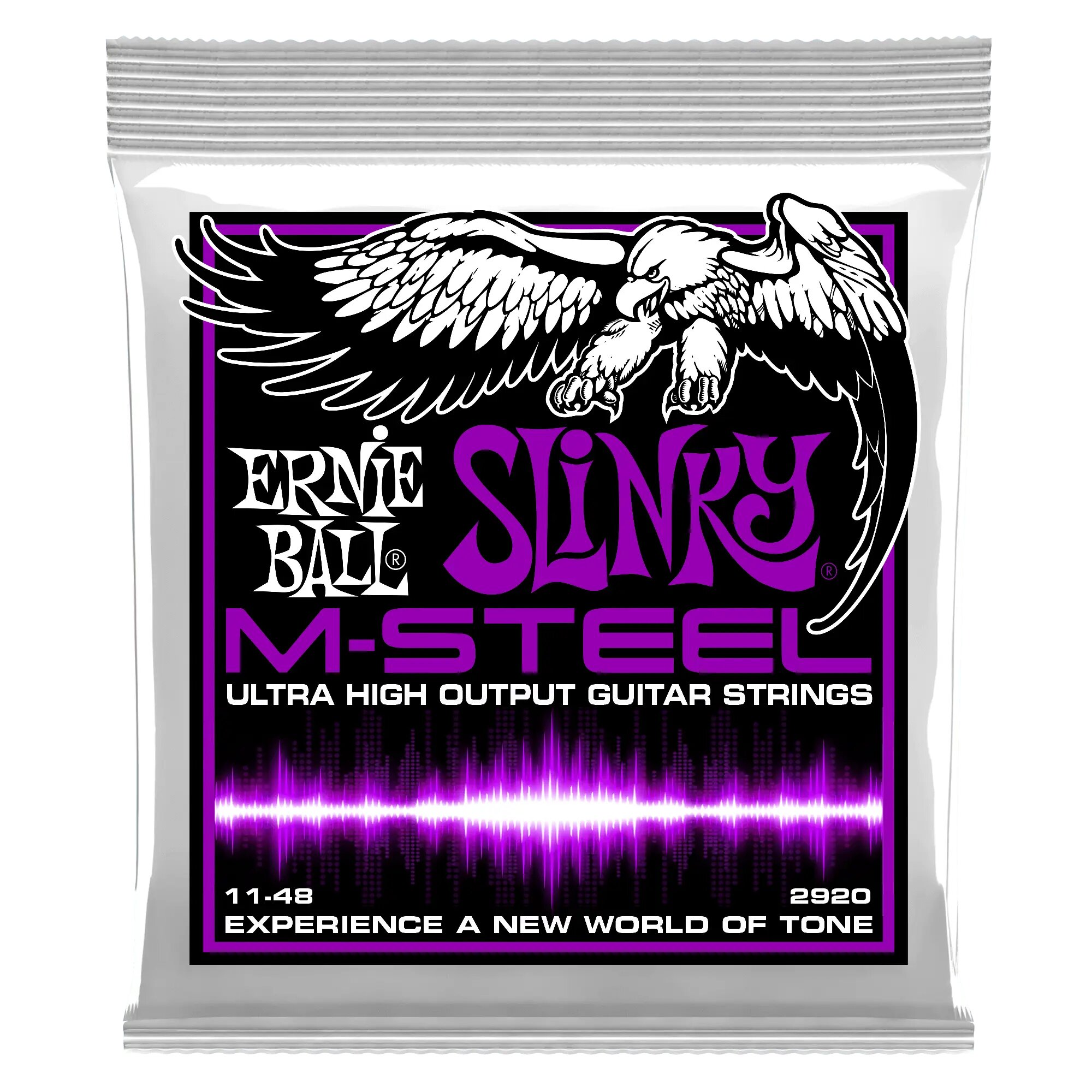 Струны для электрогитары Ernie Ball 2920 M-STEEL Power Slinky 11-48