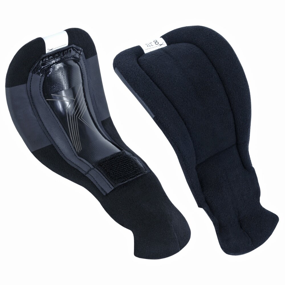 Фабрика V76 Язык для хоккейного ботинка V76 COCKPIT, 1 пара, Цвет Черный, Размер обуви 39–43 (RUS)