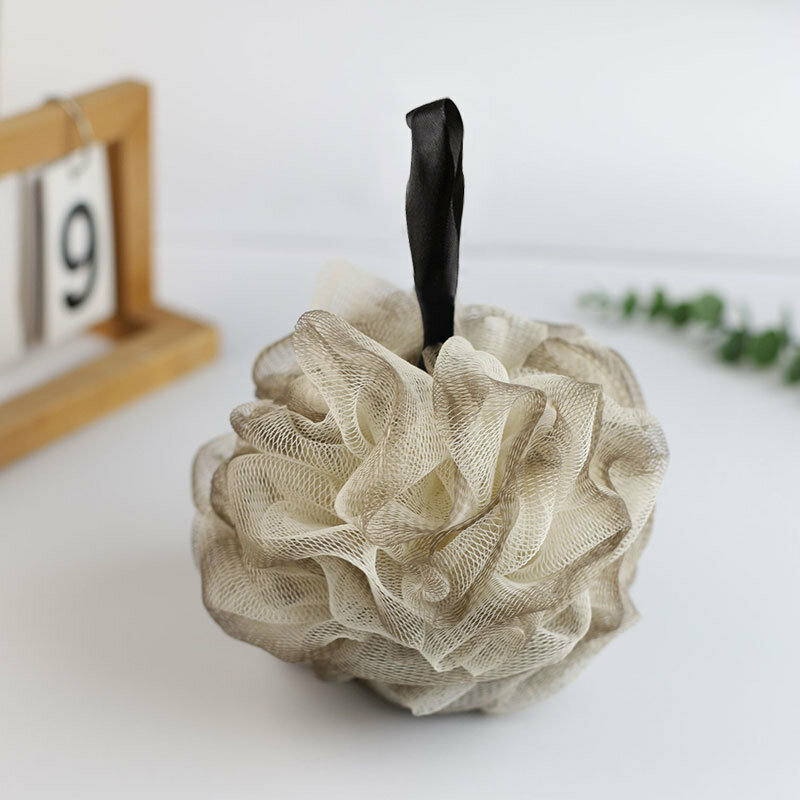 Кросс-бордерный популярный большой градиентный шар для ванны с цветами, высококачественный, не рассыпающийся шар для ванны для мужчин и женщин, пузырьковая сетка для ванны