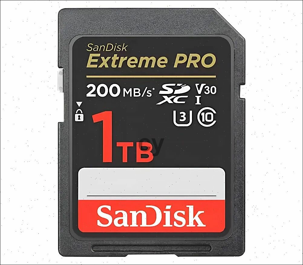 Карта памяти SanDisk SDXC 1TB Extreme Pro UHS-I V30 U3 200/140 Mb/s