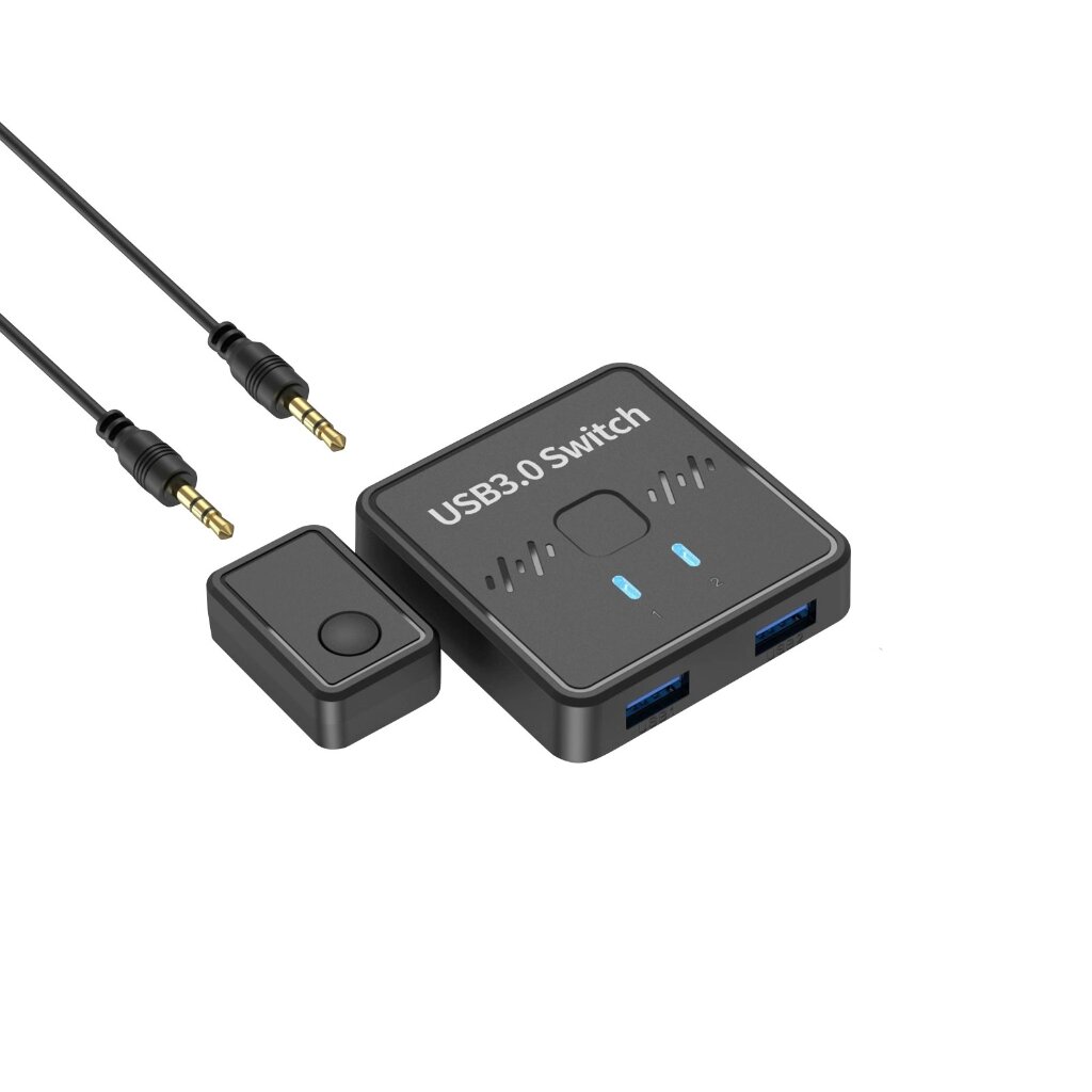 USB3.0 Переключатель 2 в 1 Выход/1 в 2 Выхода USB-переключатель Для совместного использования компьютера Клавиатура и Мышь Принтер Сканер Веб-камера Разветвитель