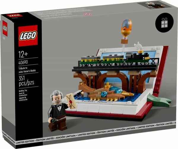 Lego 40690 Дань уважения книгам Жюля Верна
