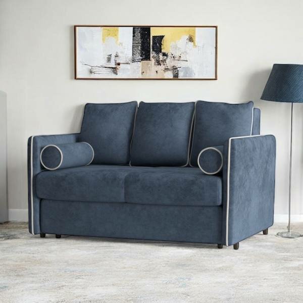 Диван-кровать Mini Cardinal, Независимый пружинный блок, велюр антивандальный, спальное место 120х195, Механизм малютка.