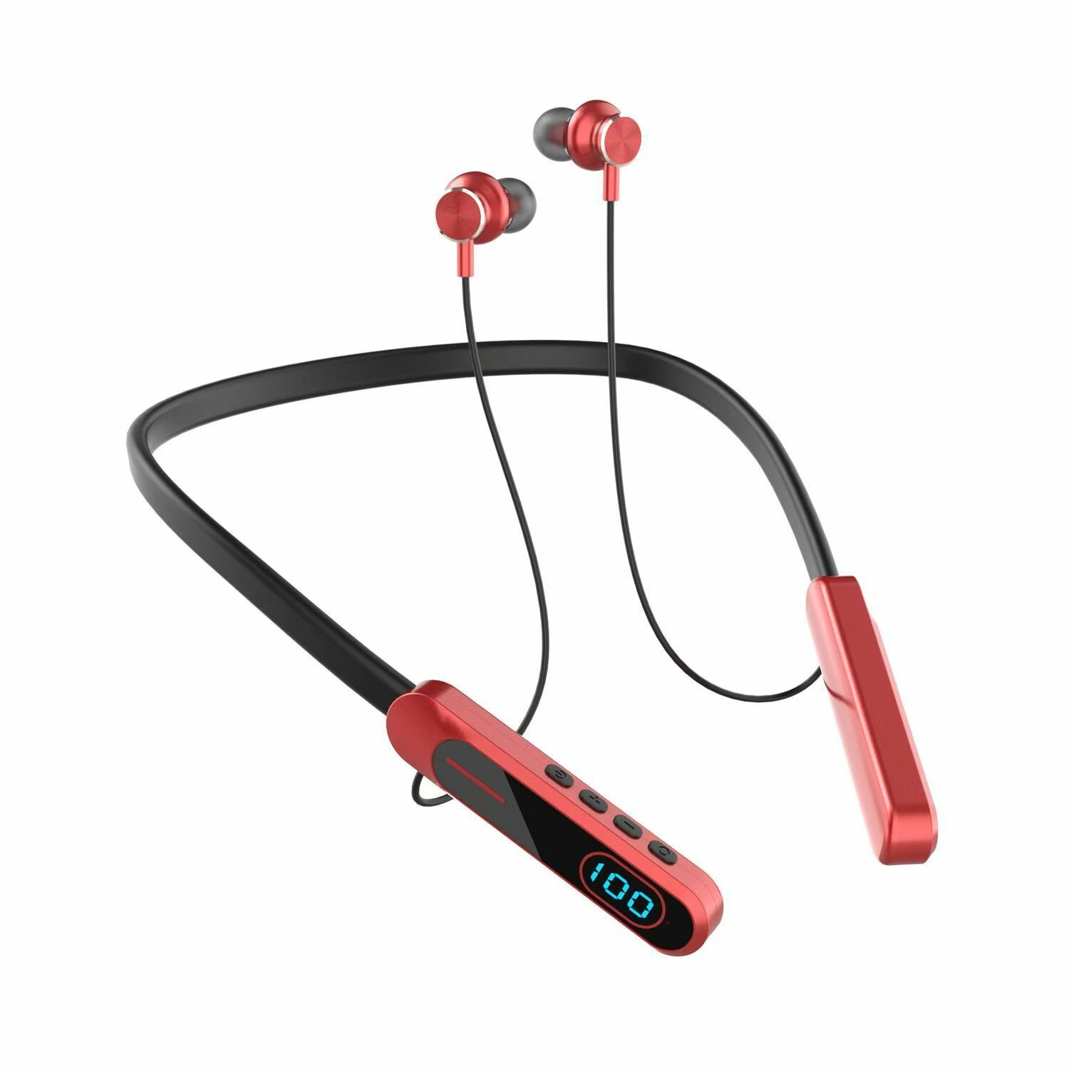 Спорт KLQ Bluetooth Наушники Scu-None Магнитные TF Карта Водонепроницаемые Шумоподавление